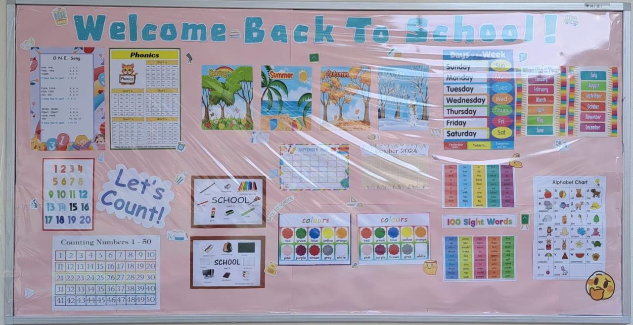 English Board | C.C.C. ButSan Primary School